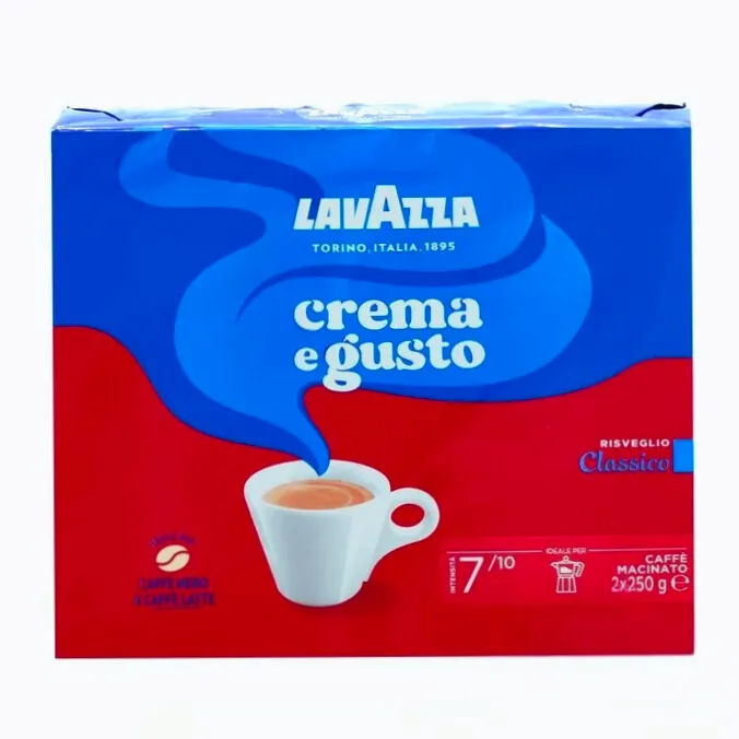 LAVAZZA CREMA E GUSTO 2X250GR – MLEVENA ESPRESSO KAFA