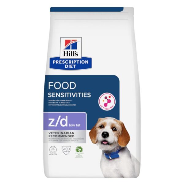 Hill’s Prescription Diet Food Sensitivities Z/D Low Fat – 3 kg