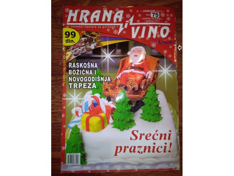 84 komada Hrana i Vino, od broja 1 do 6, pa od 17 do 79