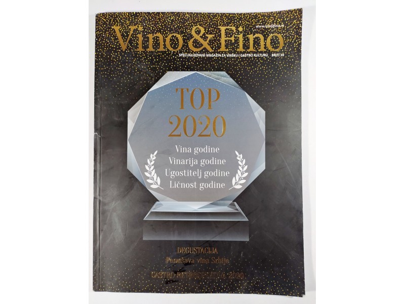 Vino & Fino specijalizovani magazin broj 39