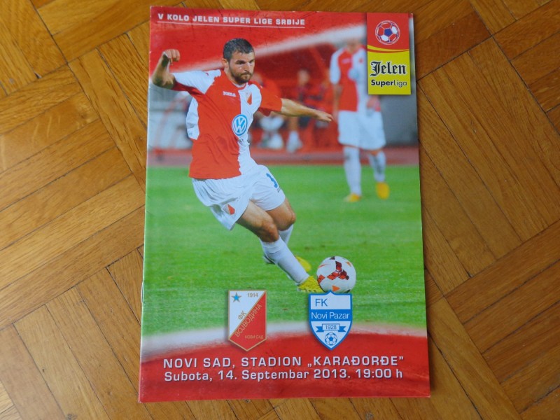 FK VOJVODINA - FK NOVI PAZAR 14. 09. 2013.