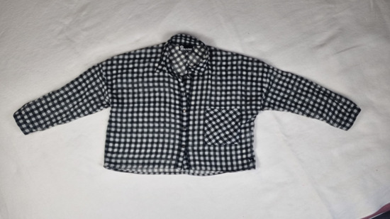 Blackout NoName crop prozirna kosulja