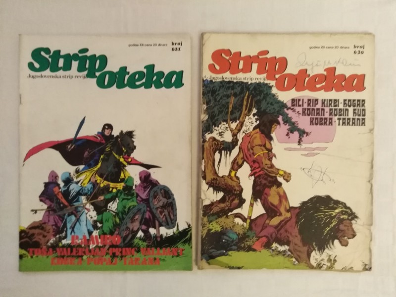 Stripoteka br.621 + gratis br.630