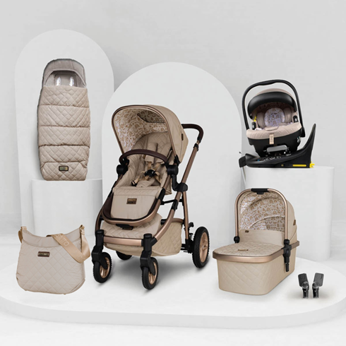 Cosatto Wow 3 kolica za bebe 3u1 Whisper Acorn 2 0+ i-Size rotate ulitimate set