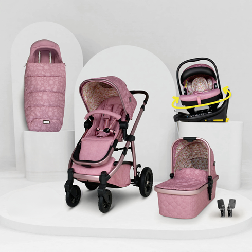 Cosatto Wow 3 putni sistem kolica za bebe 3u1 Camile Acorn 2 0+ i-Size Rotate Ultimate set