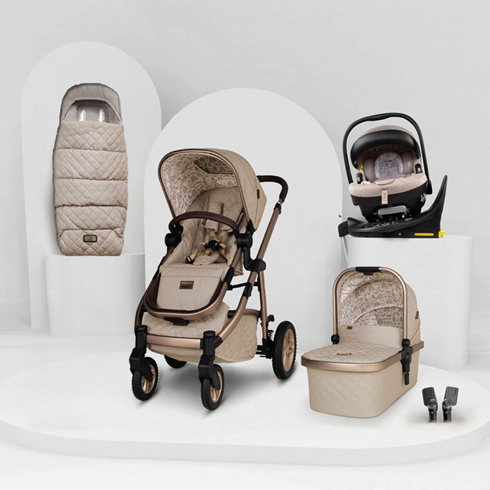 Cosatto Wow 3 putni sistem kolica za bebe 3u1 Whisper Acorn 2 0+ i-Size Rotate Ultimate set
