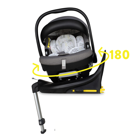 Cosatto Acorn 2 0+ Bobtail jaje auto sedište u setu sa Acorn ISOFIX rotacionom bazom