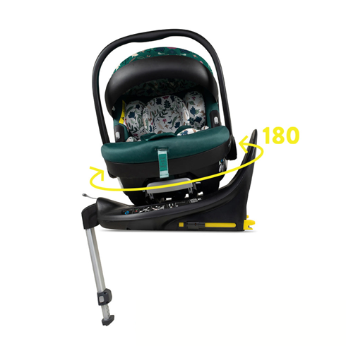 Cosatto Acorn 2 0+ Maskarada jaje auto sedište u setu sa Acorn ISOFIX rotacionom bazom