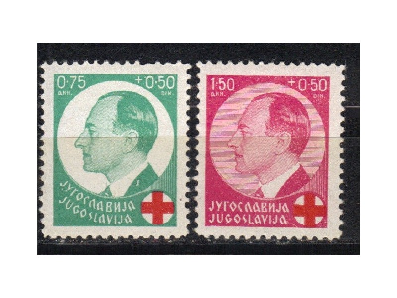 Kraljevina,60 god Crvenog krsta 1936.,čisto