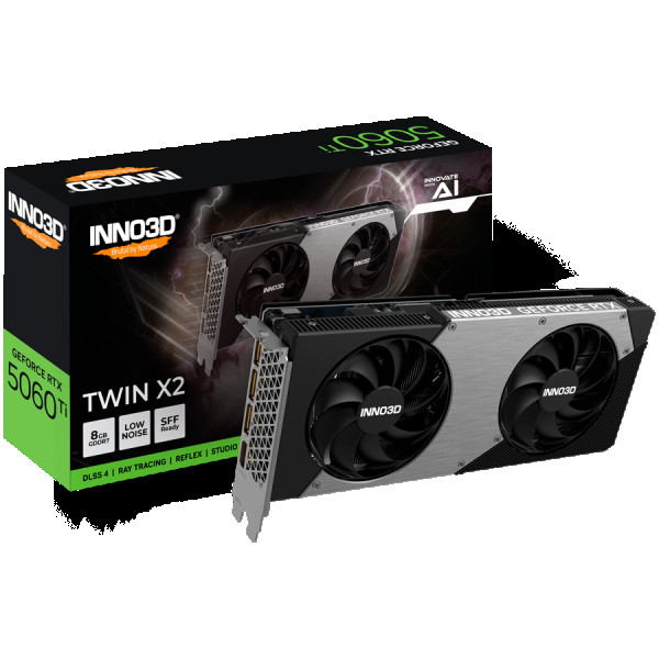 INNO3D GEFORCE RTX 5060 Ti 8GB TWIN X2 ( N506T2-08D7-193075N )