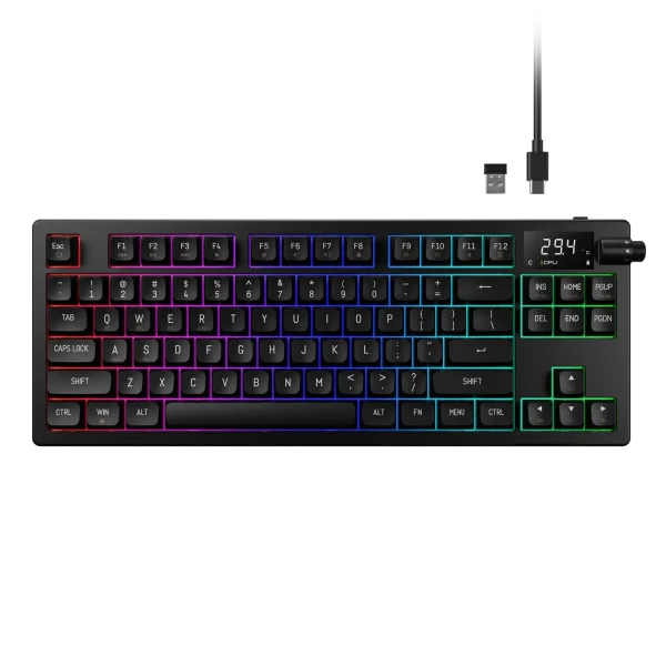 Tastatura Gamdias Hermes M7 Hybrid Mehanička RGB