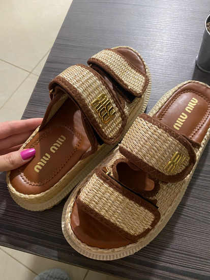 Miu miu papuče