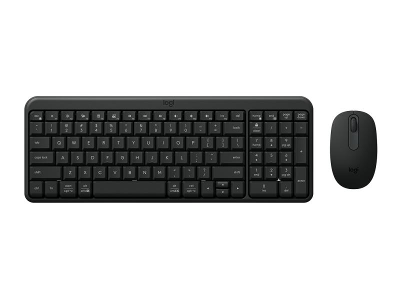 LOGITECH TASTATURA + MIŠ, USB WIRELESS LOGITECH MK250 DESKTOP GRAPHITE US, NEW