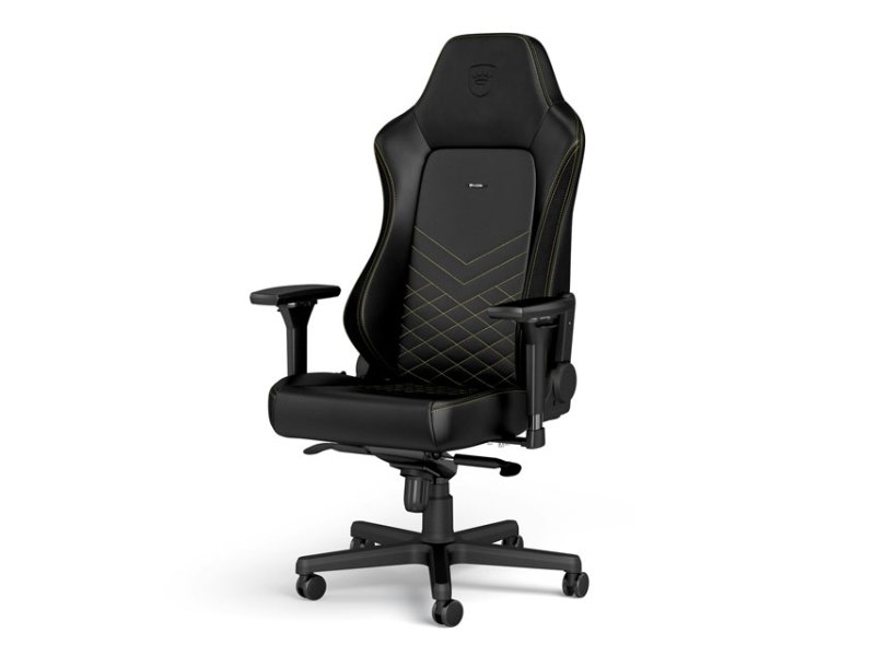 NOBLECHAIRS HERO GAMING STOLICA CRNO-ZLATNA