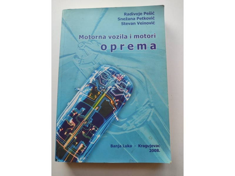Motorna vozila i motori oprema
