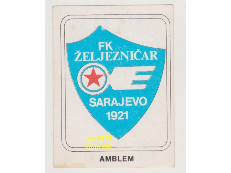 FUDBAL 91/92 Ziva Slicica - br. 41