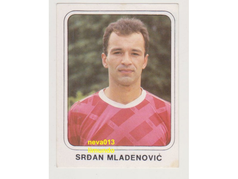 FUDBAL 91/92 Ziva Slicica - br. 169