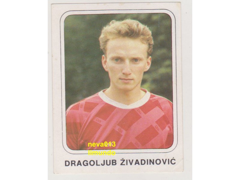 FUDBAL 91/92 Ziva Slicica - br. 165