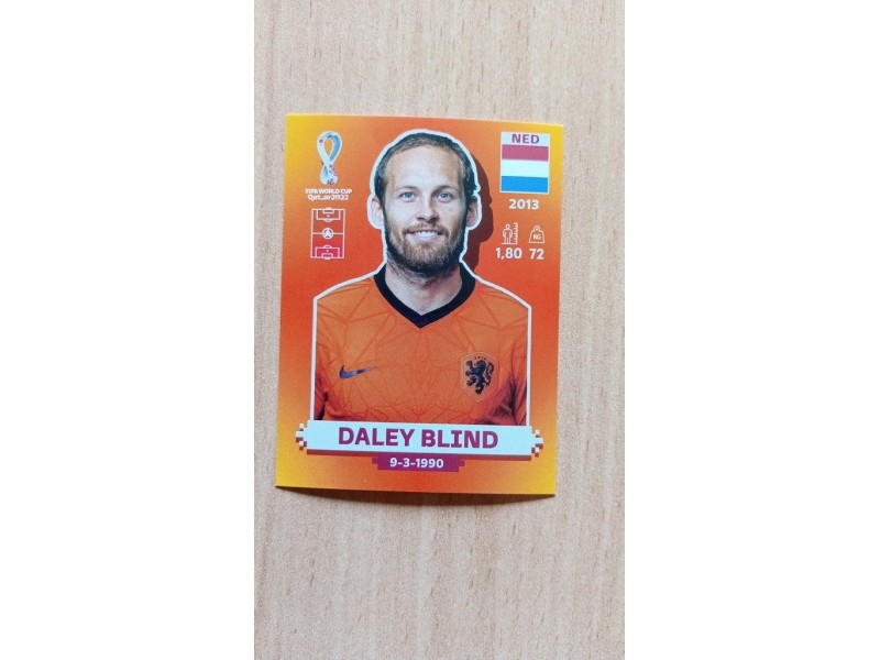 World cup Qatar 2022 Panini broj NED 4