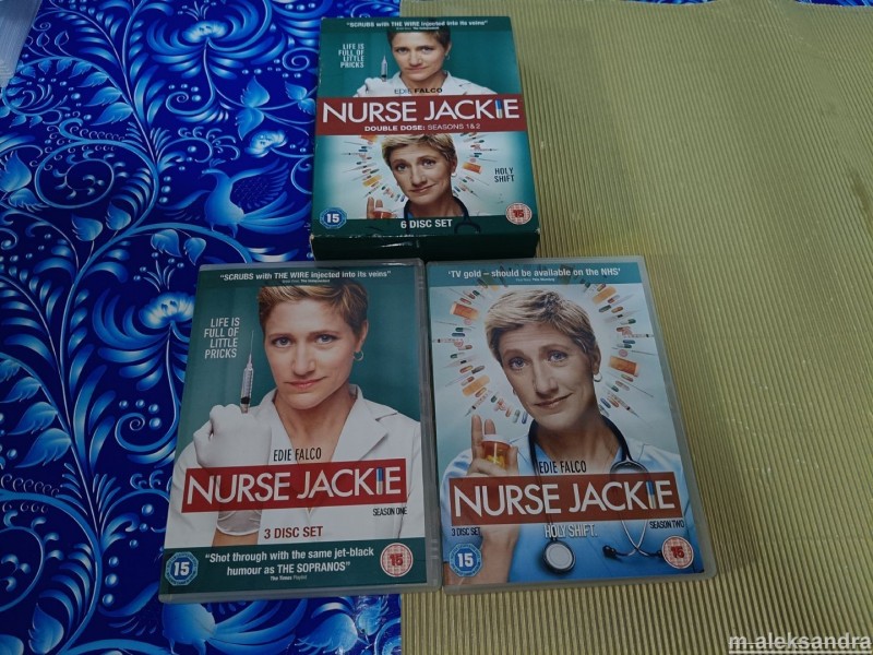 DVD serija Nurse Jackie Double Dose Season 1&2