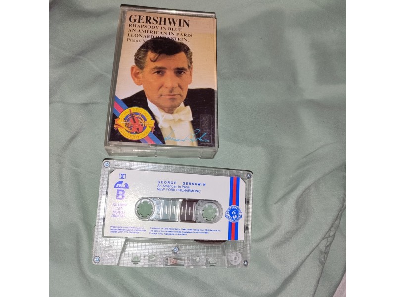 Gershwin rhapsody in blue an American in Paris L.Bernst