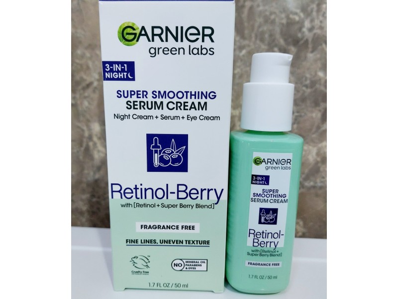 GARNIER Serum Cream Retinol-Berry 50 ml *NOVO*