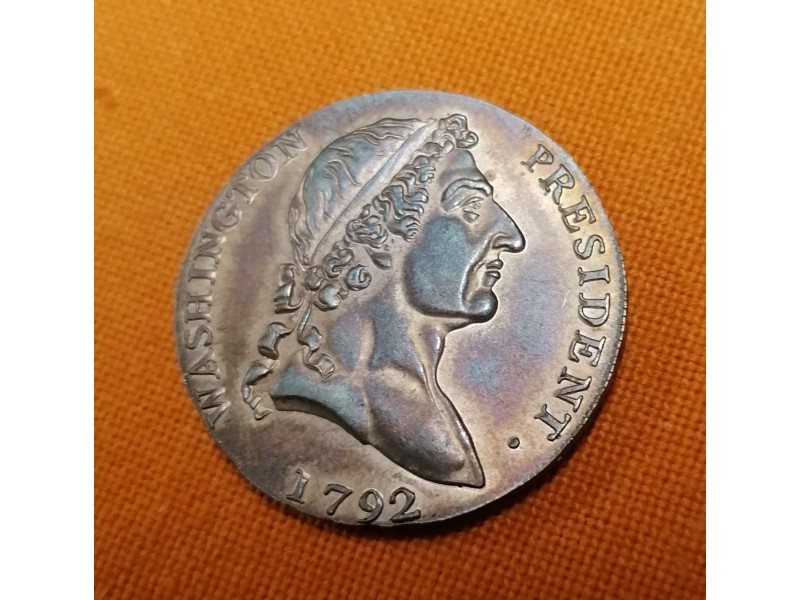 1 CENT 1792 GODINA USA