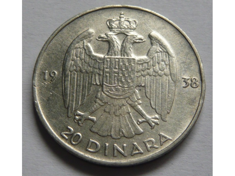 20 Dinara - 1938
