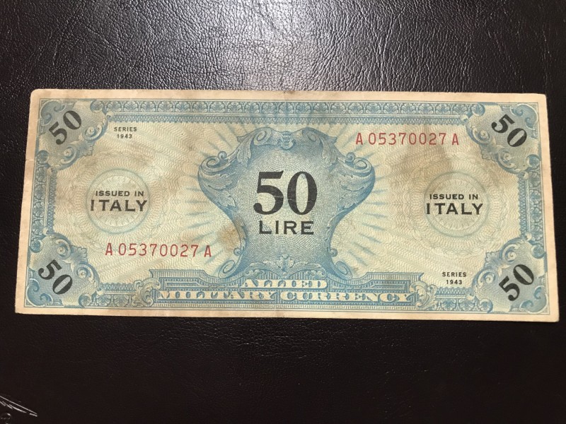ITALIJA 50 LIRA.1943.
