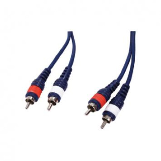 Kabel HQM-243/3 audio 2xcinc utikac-2xcinc utikac 3M