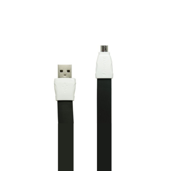 Remax USB Data Cable RC-011m Full Speed micro USB (2A) crni 1m