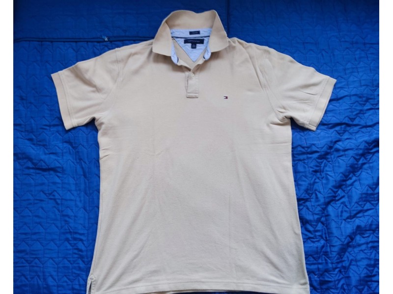 Tommy Hilfiger bež polo majica kratkih rukava, XL