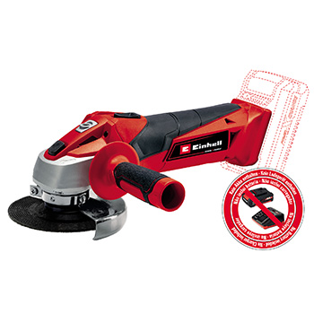 Einhell akumulatorska ugaona brusilica Power X-Change TC-AG 18/115 Li - Solo 4431130