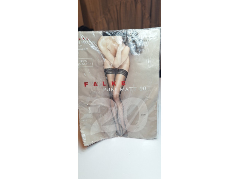 FALKE sam.halter čarape 20den NOVO 2vel