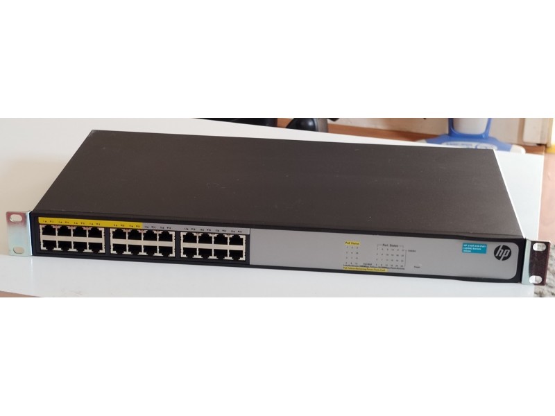 HPE OfficeConnect switch, model JH019A.