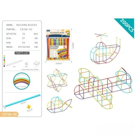 Hk mini konstruktor za slaganje, cevčice ( A097767 )