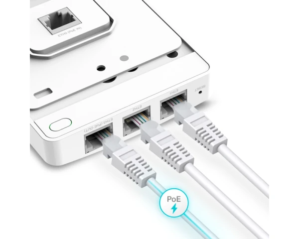 TP-LINK_ EAP615-Wall(EU) Wall Plate WiFi 6 Access Point