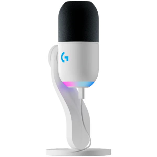 LOGITECH G Yeti GX RGB Gaming Microphone - LIGHTSYNC - OFF WHITE - USB ( 988-000576 )