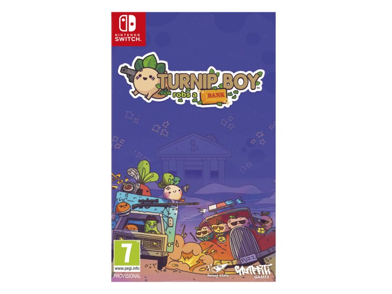 SNOOZY KAZOO SWITCH, TURNIP BOY ROBS A BANK