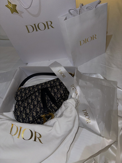 Dior saddle bag