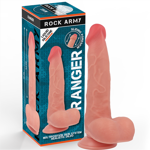 Ranger liquid sil.dildo 22cm