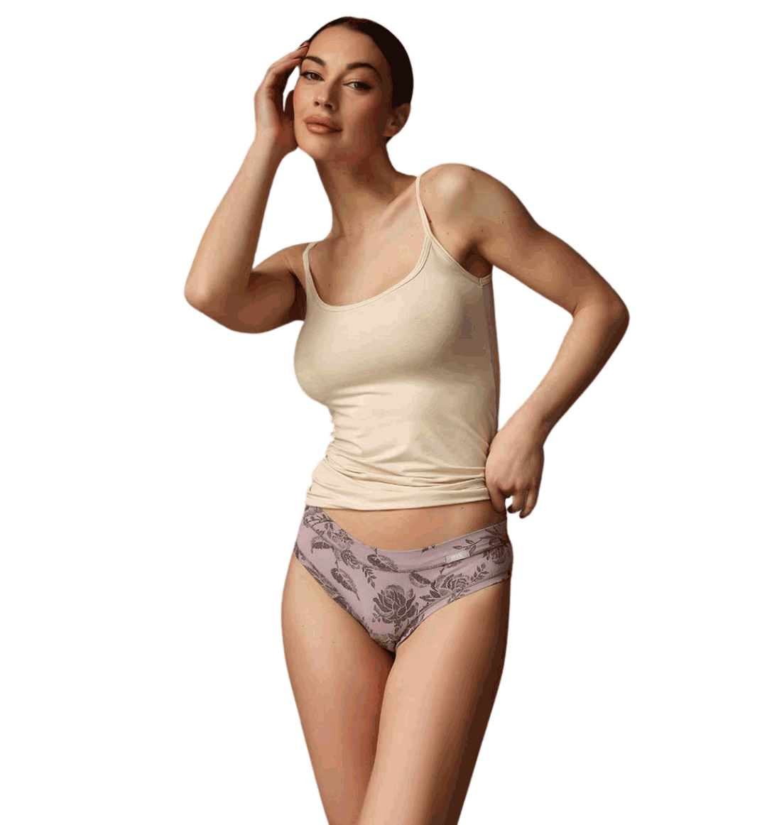 SLIP LILA DEZEN LIŠĆE