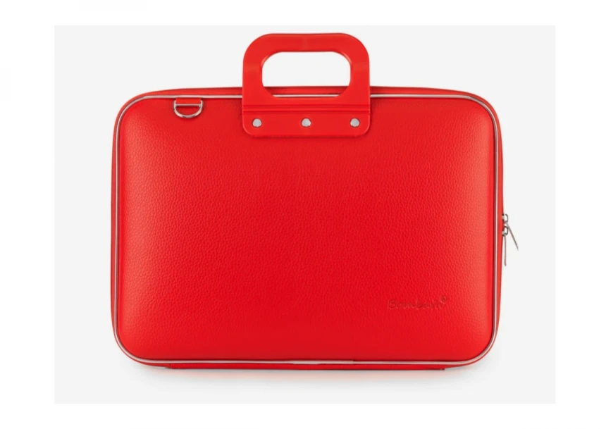Torba BOMBATA Classic Vinil 15" red/Crvena
