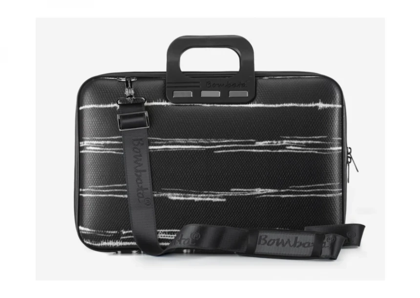 Torba BOMBATA Black&White 15,6"/Crna