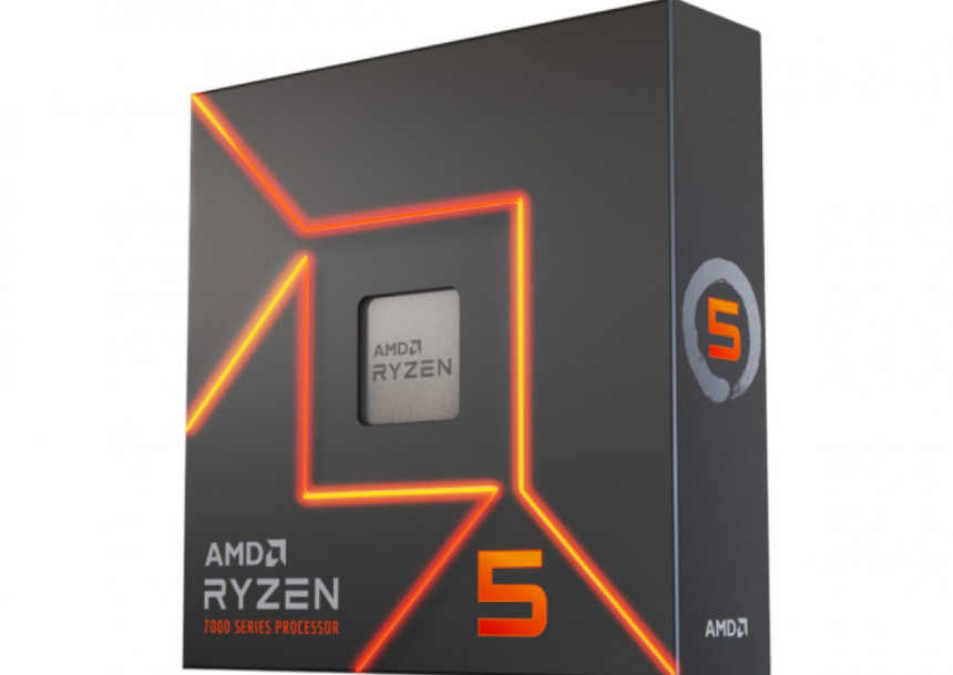 CPU AM5 AMD Ryzen 5 7600, 6C/12T, 3.80-5.10GHz 100-100001015BOX