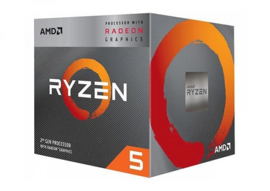 CPU AM4 AMD Ryzen 5 3400G, 4C/8T, 3.70-4.20GHz YD3400C5FHBOX