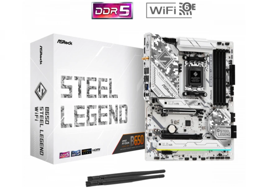 MB AMD AM5 ASRock B650 STEEL LEGEND WIFI