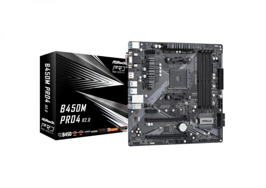 MB AM4 AsRock B450M PRO4 R2.0