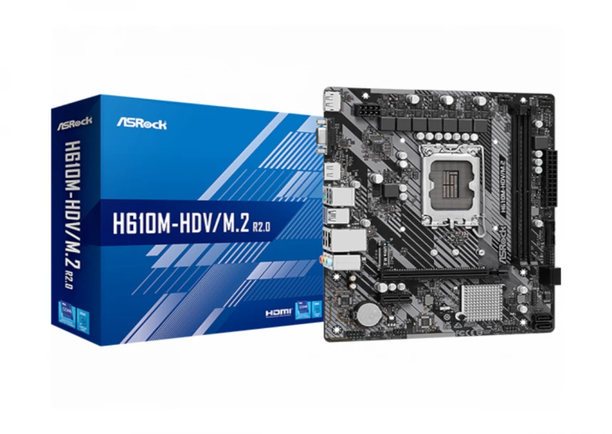 Matična ploča ASROCK H610M-HDV/M.2 R2.0/LGA1700