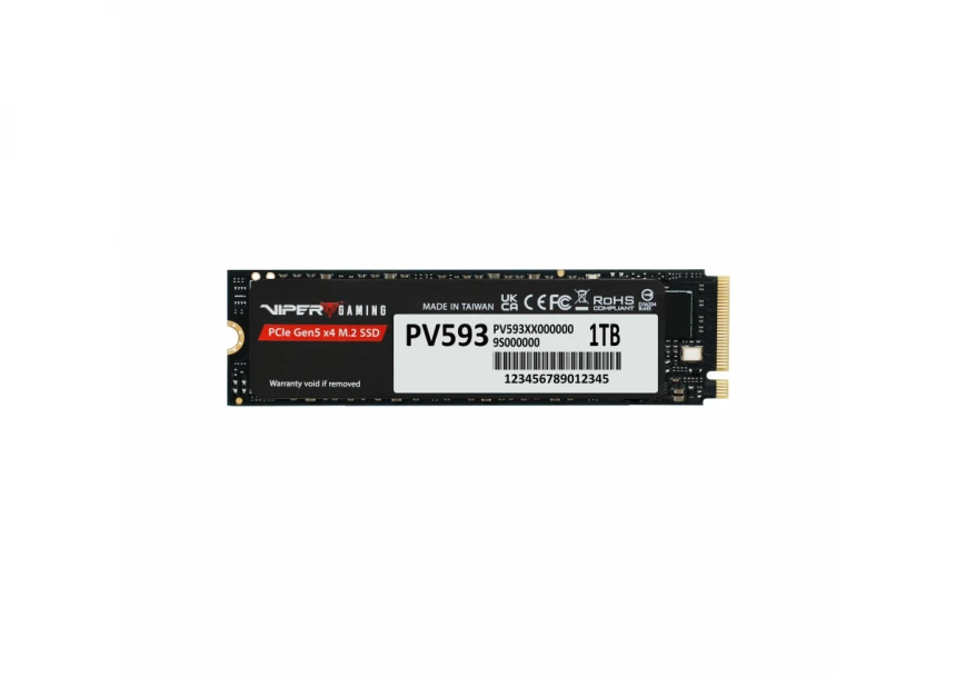 SSD M.2 NVMe 1TB Gen 5.0 Patriot PV593 14000MBs/13000MBs PV593P1TBM28H